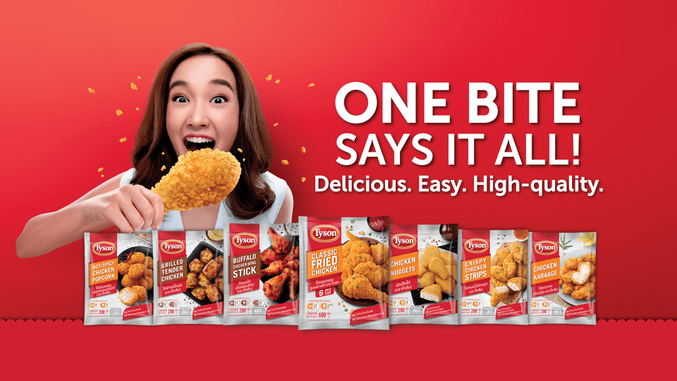 Tyson Chicken ! Delicious, Easy. High-Quality.